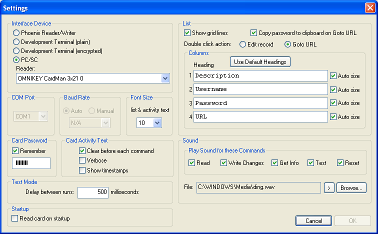 SmartCache Screen Shots